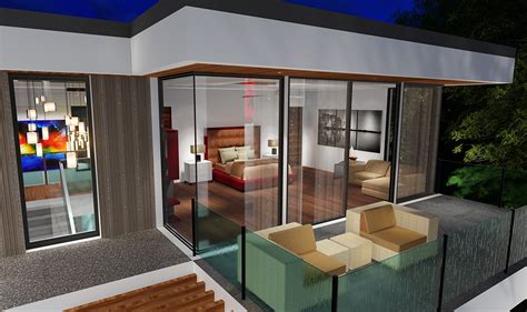 Two Story Modern Glass Home Design Next Generation Living Homes