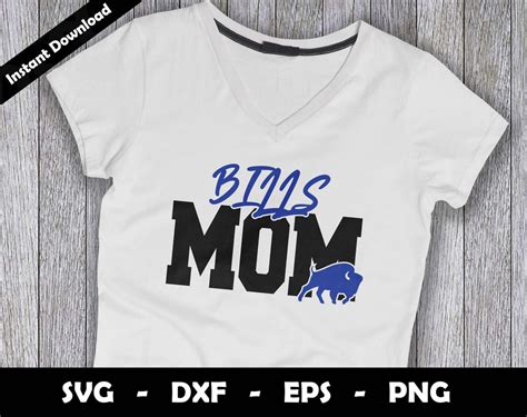 Bills Mom Svg Cut File Bills Logo Svg Design Bills Mom Football T