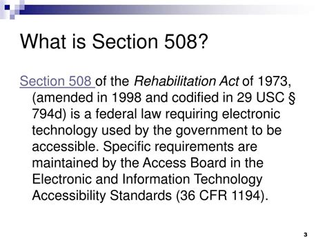 Ppt Creating Section 508 Compliant Documents And Presentations