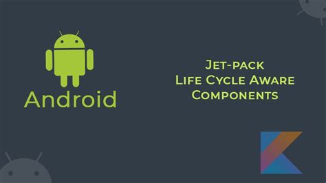 Android Jetpack Lifecycle Aware Components Youtube