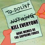 Spongebob Squarepants To Do List Meme Generator Imgflip