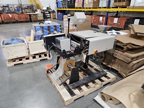 Used Advanced Poly Packaging T 1000 Advanced Vertical Poly Bagger W Thermal Transfer Printer