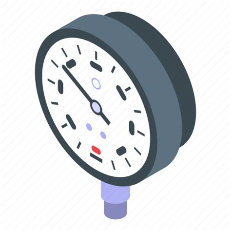 Energy Manometer Isometric Icon Download On Iconfinder