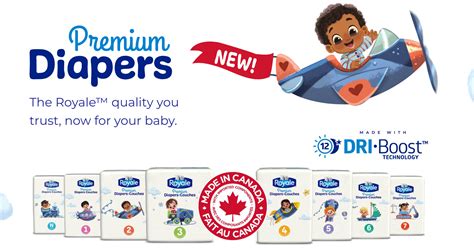 Get A Free Sample Of New Royale Premium Diapers Canadian Freebies