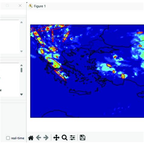 Visualization Of Rainfall Data On A Contour Map For The Date 03 06 2023