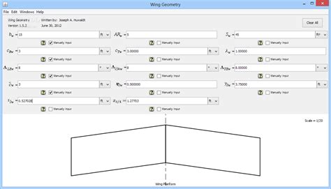Wing Geometry Download Softpedia