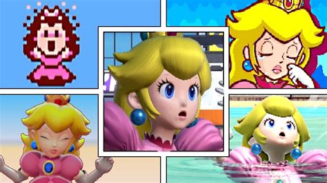 Evolution Of Princess Peach Deaths And Game Over Screens 1988 2019 Nes