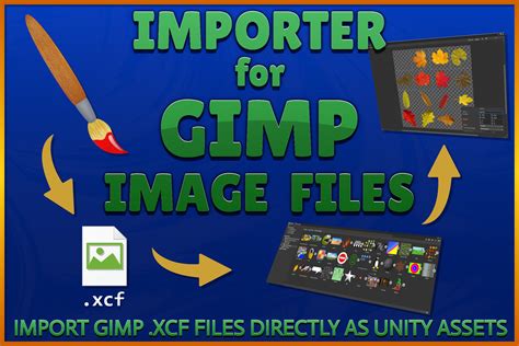 Importer For Gimp Image Files Sprite Management Unity Asset Store