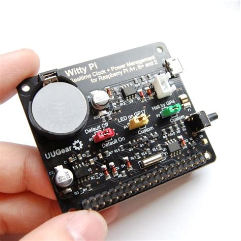 witty pi mini rtc power management for raspberry pi uugear