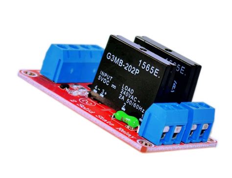 2 Channel Solid State Relay Module HiTechChain