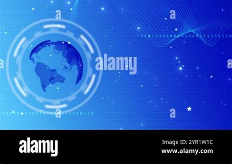 Technology Network Data Connection Future Innovation Digital Matrix Cyber Security Data Global