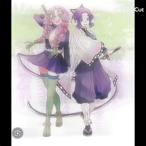 Шинобу і Міцурі 🥰 клинок растекающих демонов 🫠 Youtube