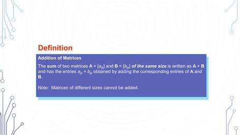2 introduction to matrices matrix multiplication laws of