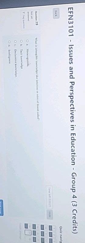 What Is Intangible Knowledge Like Intuition Studyx