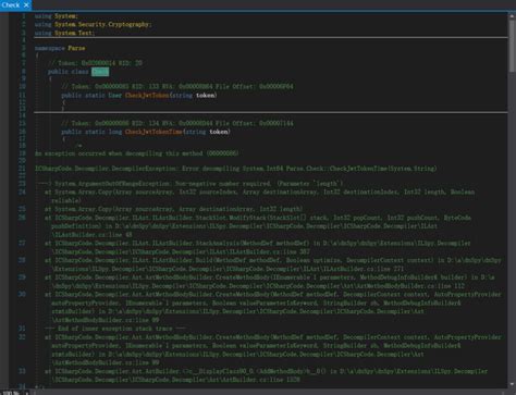 记一次 net ConfuserEx反混淆处理 Wrysunny s Blog 记录生活
