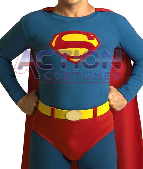 Superman Deluxe Belt 50s Style Actioncostumes