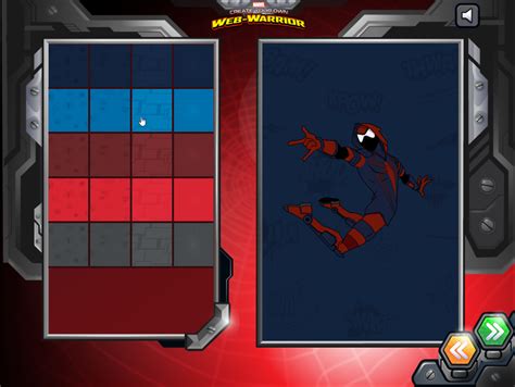 🕹️ Play Spider Man Create Your Own Web Warrior Game Free Online Superhero Dress Up Video Game