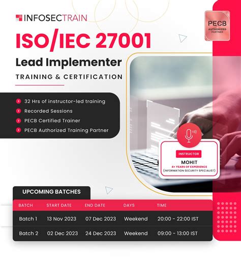 Infosec Train On Linkedin Iso27001 Informationsecurity Certificationtraining Leadimplementer…