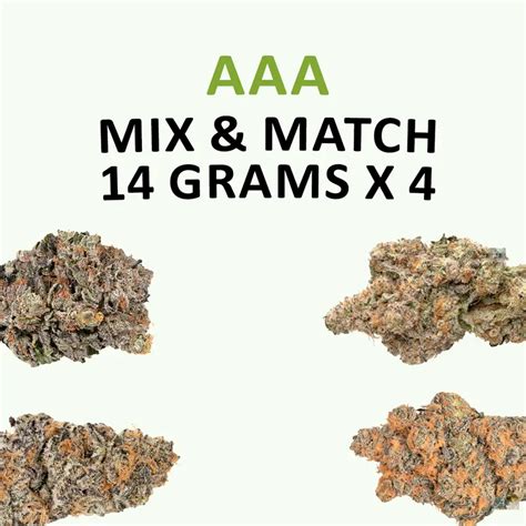 14g X 4 Aaa Mix And Match Weedapproach