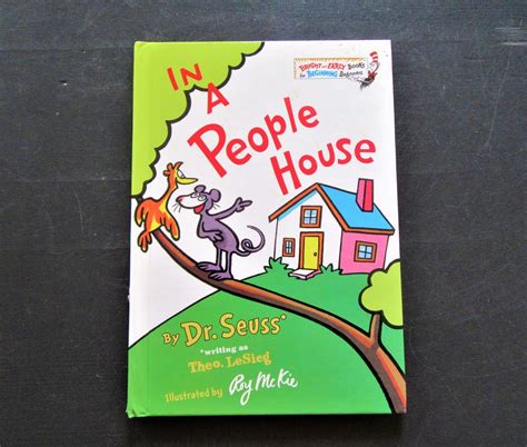 In A People House Dr Seuss Hardcover Bright And Early Book Etsy