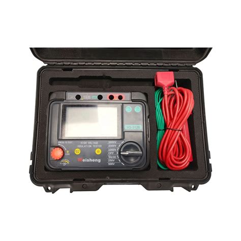 Megohmeter Digital Insulation Tester 25 Kv High Voltage Insulation