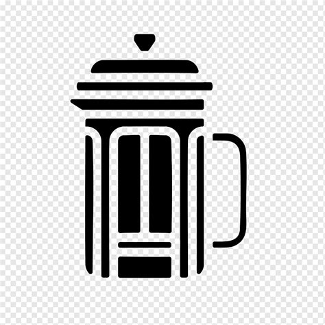 양조 방법 커피 프렌치 프레스 수동 추출 커피 양조 문양 아이콘 Png Pngwing