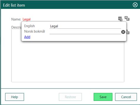 Culturedataformatter Superoffice Docs