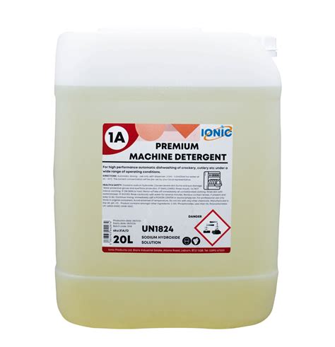 1a Premium Machine Detergent Dishwasher Detergents Ionic Products