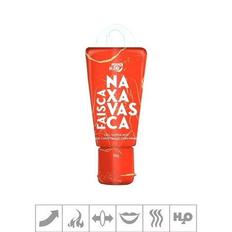 FaÍsca Na Xavasca Gel Excitante ComestÍvel Super Hot 18g
