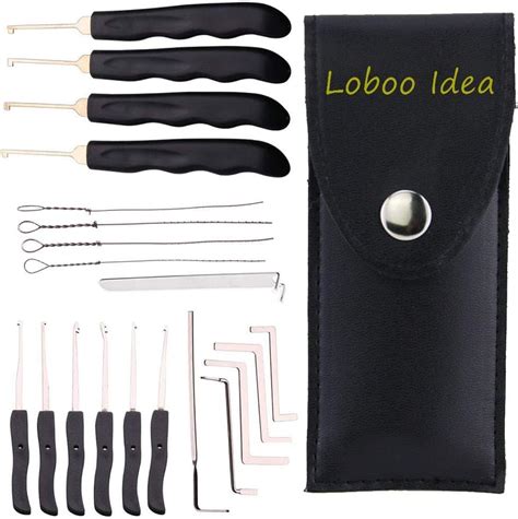 Loboo Idea 20 Pieces Broken Key Extractor Kit Home Depot Lockpicking
