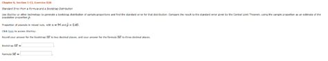 Solved Chapter 6 Section 1 Ci Exercise 028 Standard Error