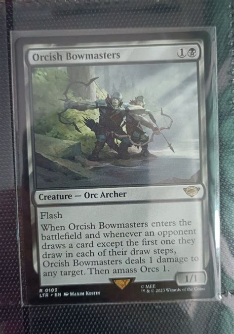 Orcish Bowmasters Magic The Gathering Mtg Hobbies And Toys Toys