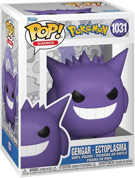 Amazon Com Funko Pop Games Pokemon Gengar Collectable Vinyl Figure Gift Idea Official