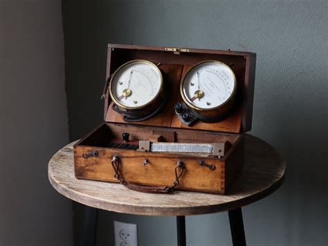 Rare Multimeter Set From The Early 1900s Voltmeter Ampere Meter