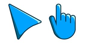 Blue Custom Cursor