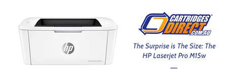 Hp Laserjet Pro M W Review Surprise Is The Size Cartridgesdirect