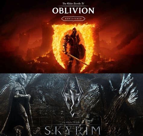 Tes Oblivion Vs Skyrim