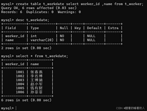 Mysql Test2sql语句的应用练习mysql Test Csdn博客
