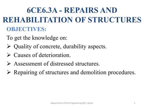 Retrofitting And Rehabilitation Of Structures Pdf