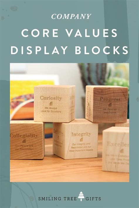 Core Values Statement Display Block Company Core Values Core Values Core