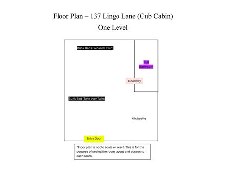The Cub Cabin Stay Dmt