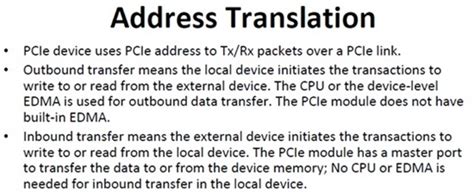 How To Understand The Meaning Of Inbound And Outbound About Pcie