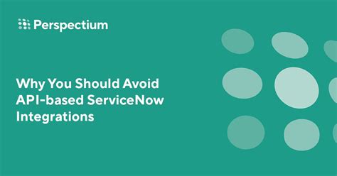 Web Services And Api Servicenow Benefits And Drawbacks Perspectium Posted On The Topic Linkedin