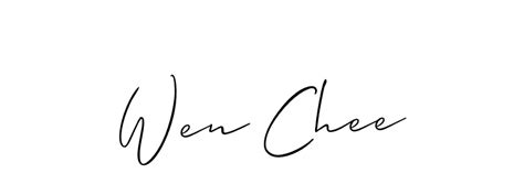 75 Wen Chee Name Signature Style Ideas Good Digital Signature