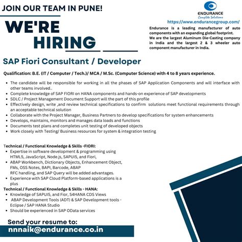 Nidhi Naik On Linkedin Fiori Sapconsultant Abapdeveloper Sapabap Sapfiori Hiringengineers