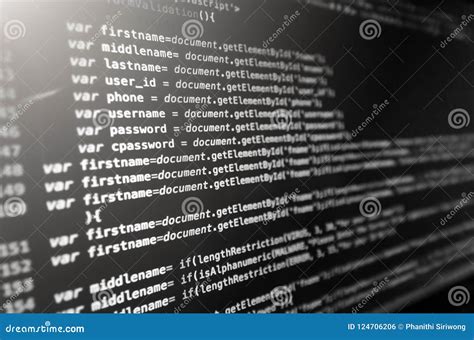 Desktop Source Code And Wallpaper By Computer Language With Coding And