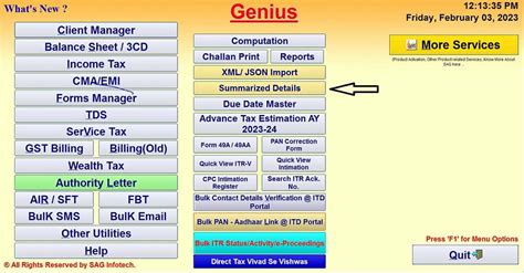 A Full Study Of Bulk Itr V Process Using Genius Software