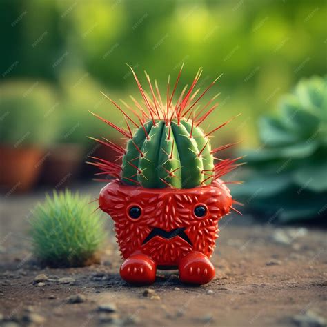 Premium Photo Mini Cactus