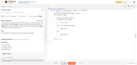 Yogeswaran V On Linkedin Ninjaslayground Codingninjas Problemsolving Codingchallenge