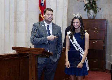 Miss America Teen Peyton Bolling Sr 31 February 27 2025 Arkansas Senate